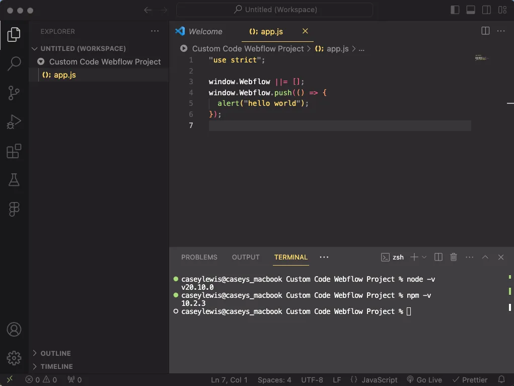 A Better Custom Code Workflow For Webflow Easily Connect Vscode And Github To Your Webflow Project